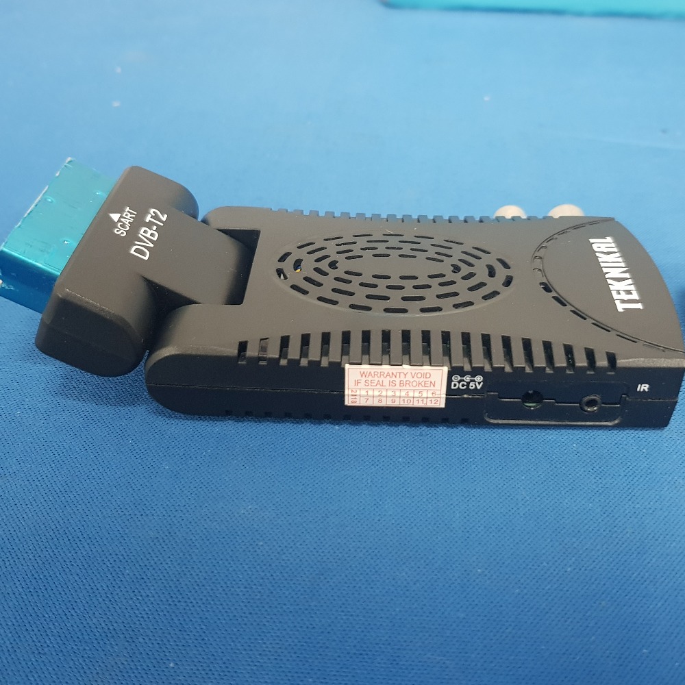 Pre-owned TEKNIKAL HD Scart Freeview Receiver & Recorder Set Top Box 4 ...